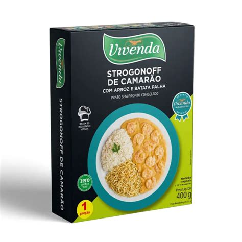 Strogonof CamarÃo Arroz Batata Palha 400g Vivenda Do CamarÃo Empório Tartufo Campinas