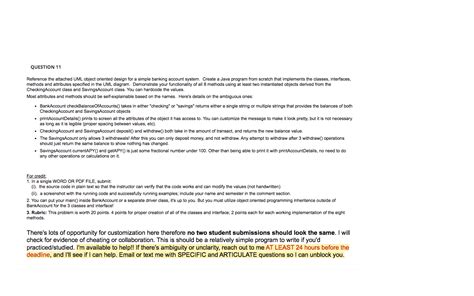 Solved Reference The Attached UML Object Oriented Design For Chegg