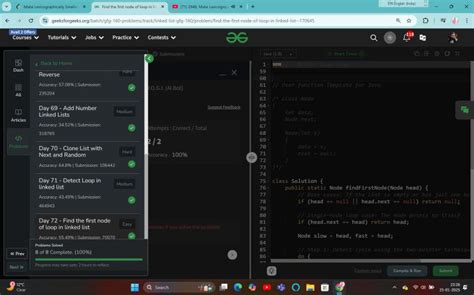 vansh nigam on linkedin gfg160 gfg160 geeksforgeeks geekstreak2024 codingchallenge dsa…