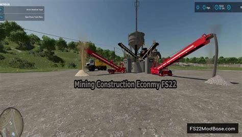 Mining Construction Economy Farming Simulator 22 Mod Ls22 Mod