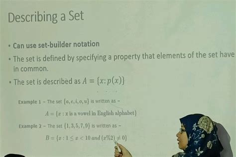 Describing A Set Can Use Set Builder Notation Studyx