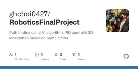 GitHub Ghchoi RoboticsFinalProject Path Finding Using A Algorithm PID Control D