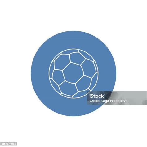 축구 공 벡터 아이콘 스포츠 기호입니다 웹 사이트 또는 모바일 앱을 위한 현대의 간단한 평면 벡터 일러스트레이션 Championship에 대한 스톡 벡터 아트 및 기타