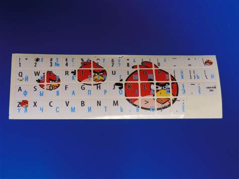 Наклейки на клавиатуру ноутбука или компьютера в Праге Facebook