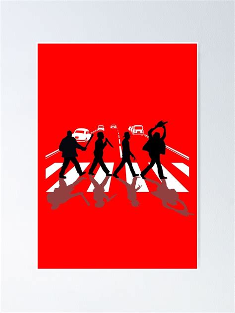 Póster Portada De Los Beatles Abbey Road De Flairon Redbubble