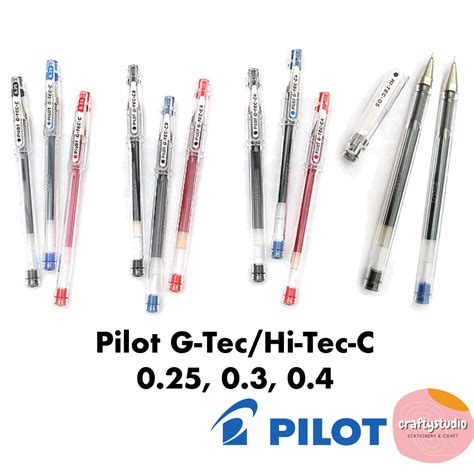 Pilot Hi Tec C Gel Pen Pilot G Tec Gel Pen Pilot Fine Technical Gel Pen Shopee Philippines