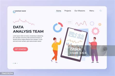 통계 화면 랜딩 데이터 분석 분석가 팀워크 작업 브레인 스토밍 비즈니스 통계 웹 상호 작용 대시 보드 차트 그래프 대화 형 웹