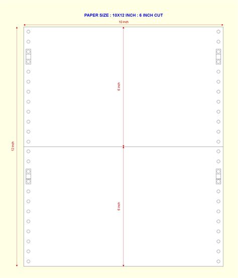 Vintage Dot Matrix Printer Contin Feed Paper 8 5 X 11 Lots Of 5 Worksheets Library
