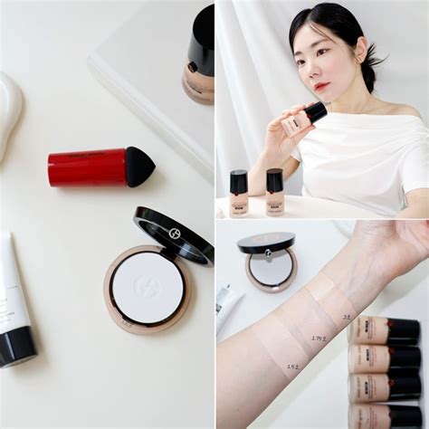 여름 파운데이션 추천 아르마니 뷰티 파워 패브릭 파우더 꿀조합 공병후기 네이버 블로그