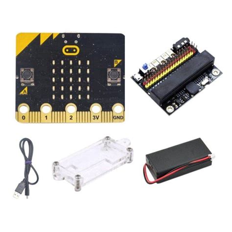 Bbc Microbit Starter Kit Programmable Learning Development Board With Microbit Battery Caseio