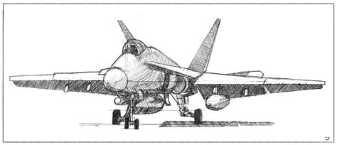 Fighter Jet Sketch By Patrykrozwora On Deviantart