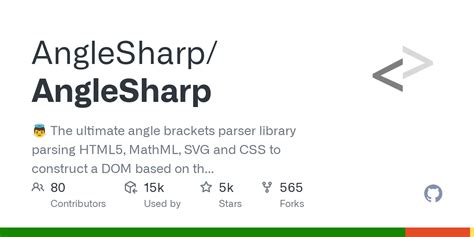 AngleSharp Docs README Md At Devel AngleSharp AngleSharp GitHub