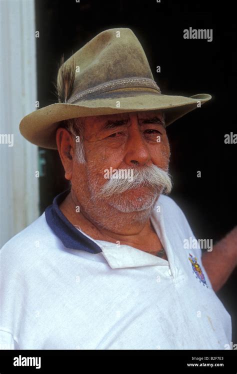 Mexican Man With Mustache