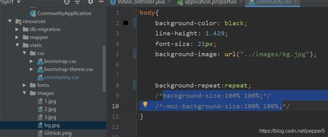 关于在css文件中使用background Imageurlimagesbg不显示问题已解决css