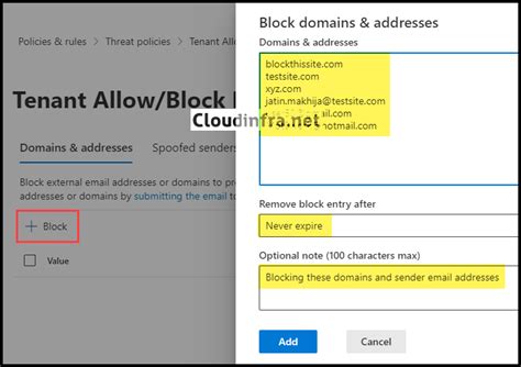 5 Ways To Block Email Addressdomain In Microsoft 365o365