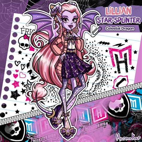 Lillian Star Splinter Monster High Oc By Marmakar On Deviantart