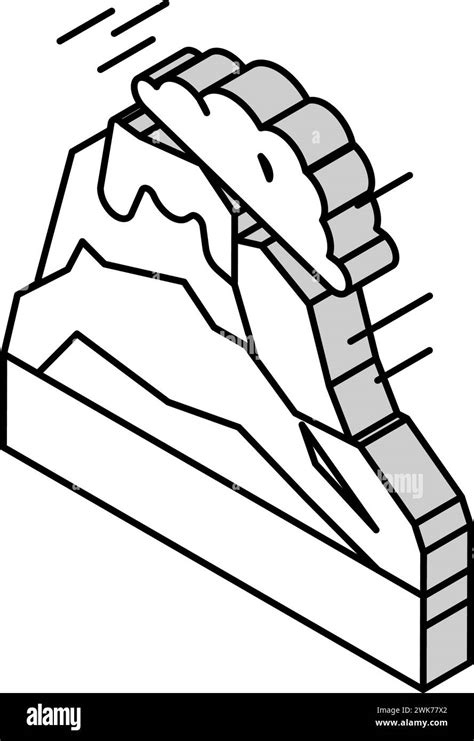 Volcanic Earth Isometric Icon Vector Illustration Stock Vector Image And Art Alamy