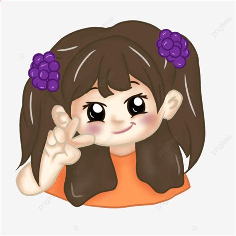 귀여운 소녀 그림 벡터 귀여운 소녀 귀여운 만화 작은 아이 Png 일러스트 및 벡터 에 대한 무료 다운로드 Pngtree