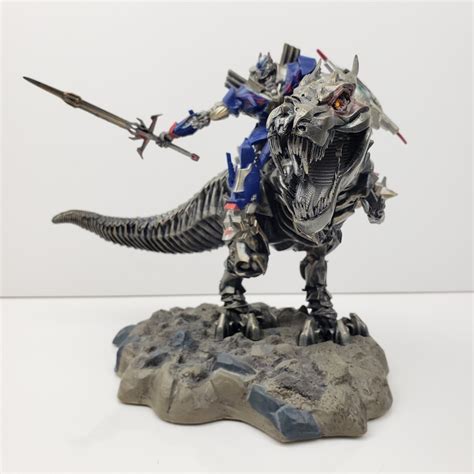 Transformers Optimus Prime Vs Grimlock Transformers AOE Platinum