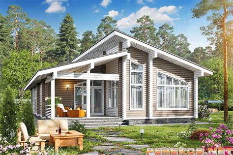 Преимущества дома из клееного бруса