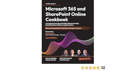 Microsoft 365 And Sharepoint Online Cookbook A Complete Guide To Microsoft Office 365 Apps
