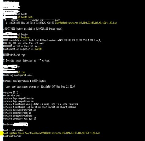 Rommon Mode In Supervisor 8 [every Time Its Boots Up] Cisco Community