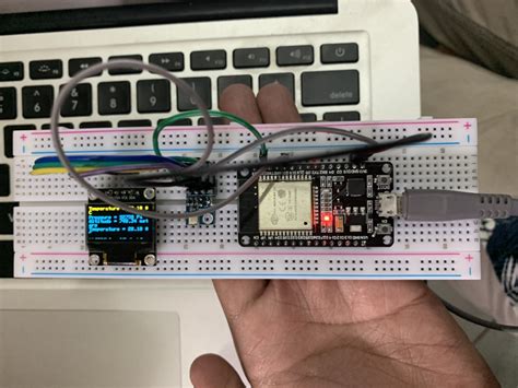 Laporan Tugas V Sistem Embedded Bmp 180 And Oled Display Using Esp32 And Arduino Ide” Denny