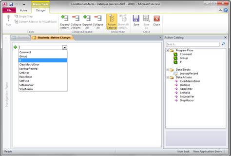 Access Check If Field Is Null Conditional Macro Vba And Vbnet