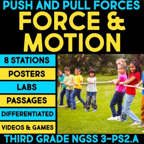 Force And Motion Activities To Teach Patterns In Motion