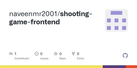 Github Naveenmr2001 Shooting Game Frontend
