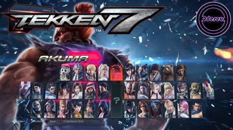 Tekken 7 Characters List