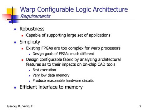ppt a configurable logic architecture for dynamic hardware software partitioning powerpoint