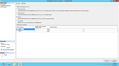 step by step configuring alwayson with log shipping sqlservercentral
