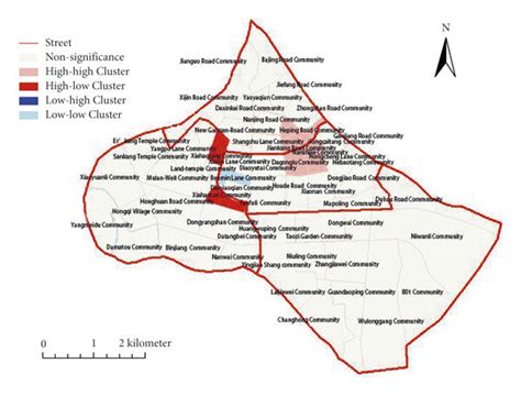 Spatial Autocorrelation Analysis Of 5 Minute Reachability To Primary