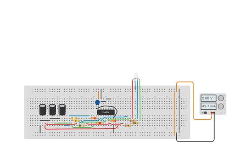 circuit design random rgb led light tinkercad