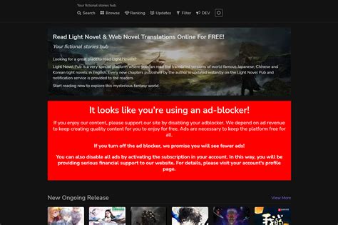 Lightnovelpub Detection Issue 14491 UBlockOrigin UAssets GitHub