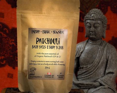 Patchouli Bath Salts Global Goddess