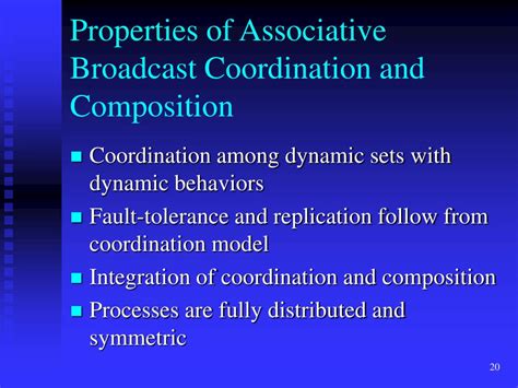 Ppt An Associative Broadcast Based Coordination Model For Distributed Processes Powerpoint