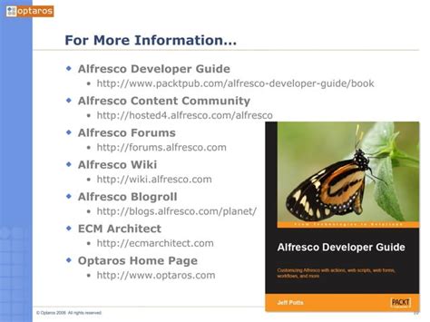 Intro To Alfresco Part 1 Ppt