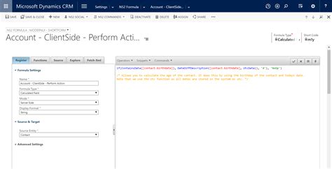 xrm formula 036 display age of contact in words · north52 support