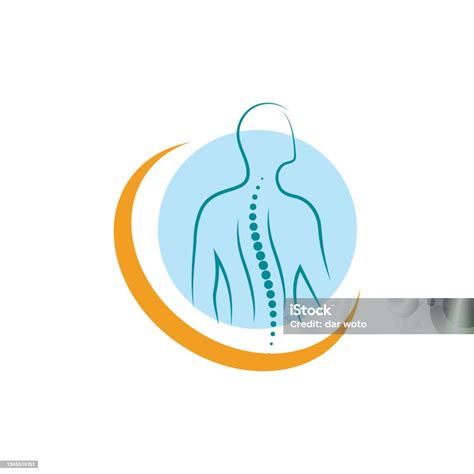 Chiropractic Symbol Vector Icon Design Illustration Stock Illustration Download Image Now Istock