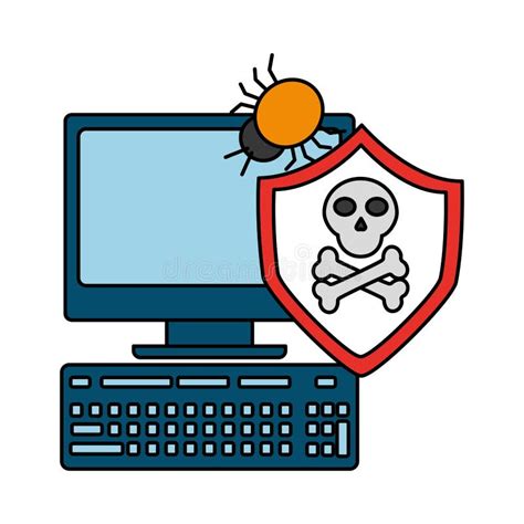 Cyber Security Data Stock Illustration Illustration Of Information