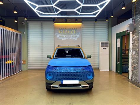 현대 캐스퍼 전면 유리 교체 및 앞 유리 열차단 썬팅 교환 시공기 네이버 블로그