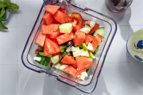 Watermelon Gazpacho The Mediterranean Dish