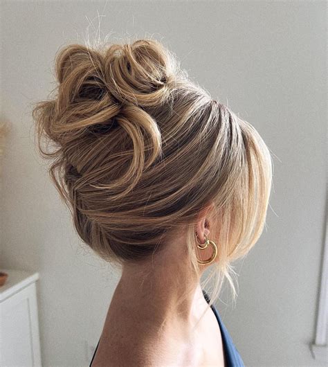 How To High Bun Updo Hairstyle Artofit