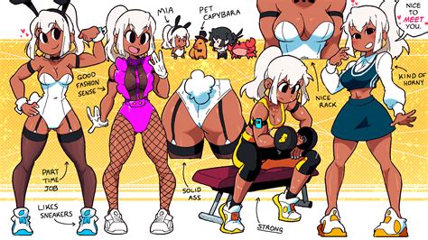 Rule 34 Alternate Costume Ass Black Eyes Blush Breasts Bunny Ears Bunny Tail Bunnysuit