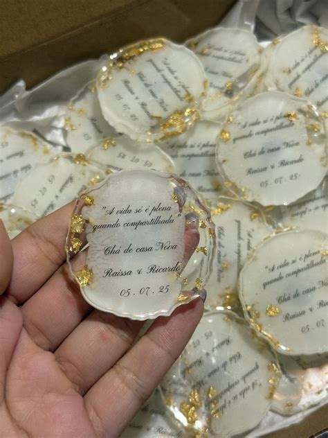 Ímã Personalizado Em Resina Para Lembrancinha Elo7