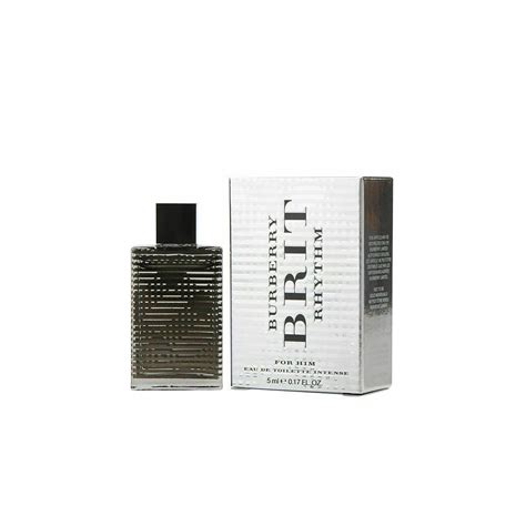 Burberry Brit Rhythm Intense 5 Ml Eau De Toilette Mini For Men