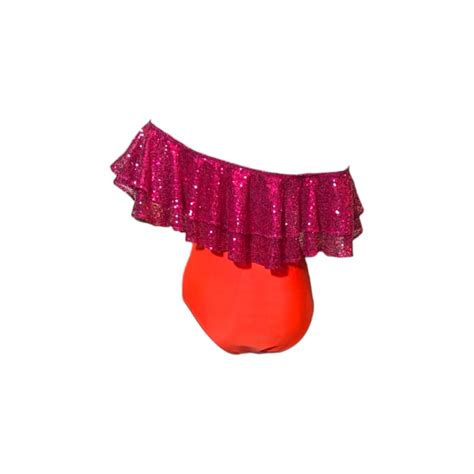 Rara Raspberry Tigre Sequin Swim Suit Julia Clancey Wolf And Badger