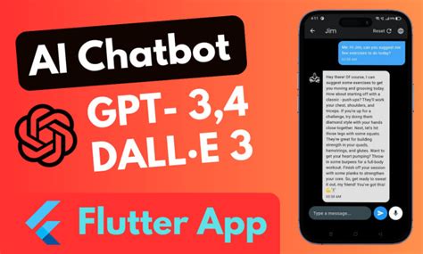 Develop Ai Mobile App With Flutter Gpt4 Chatgpt Open Ai Sora Dalle 3 By Developimagine Fiverr